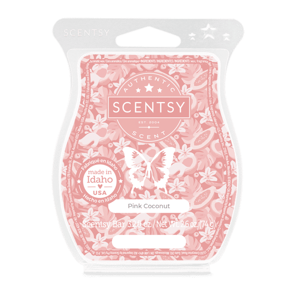 Pink Coconut Scentsy February Scent of the Month