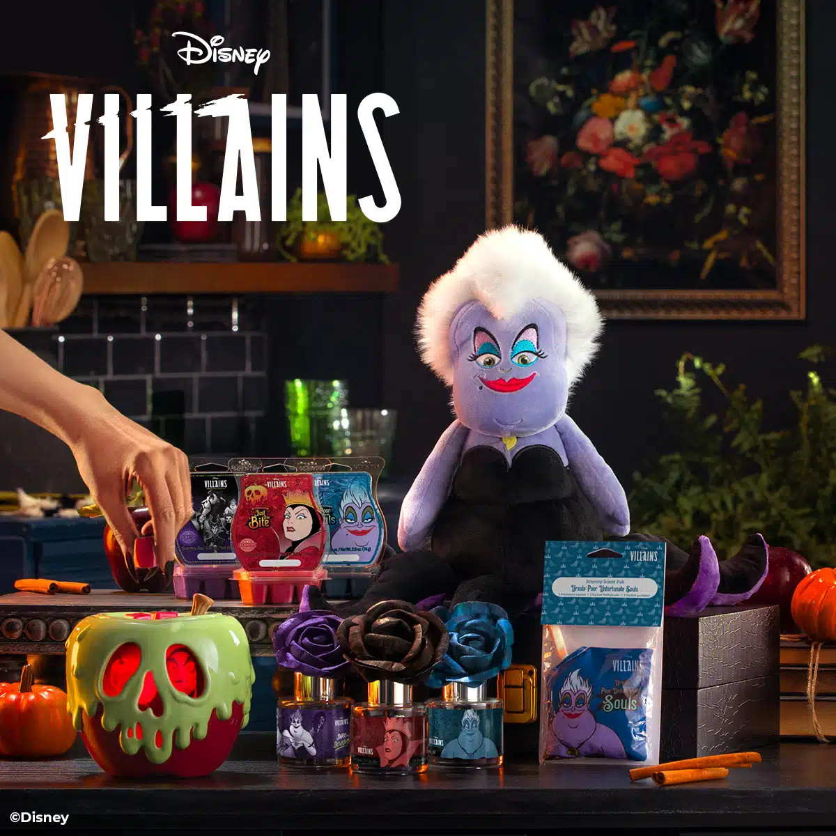 Disney Villains Collection - Ursula, Evil Queen | Scentsy