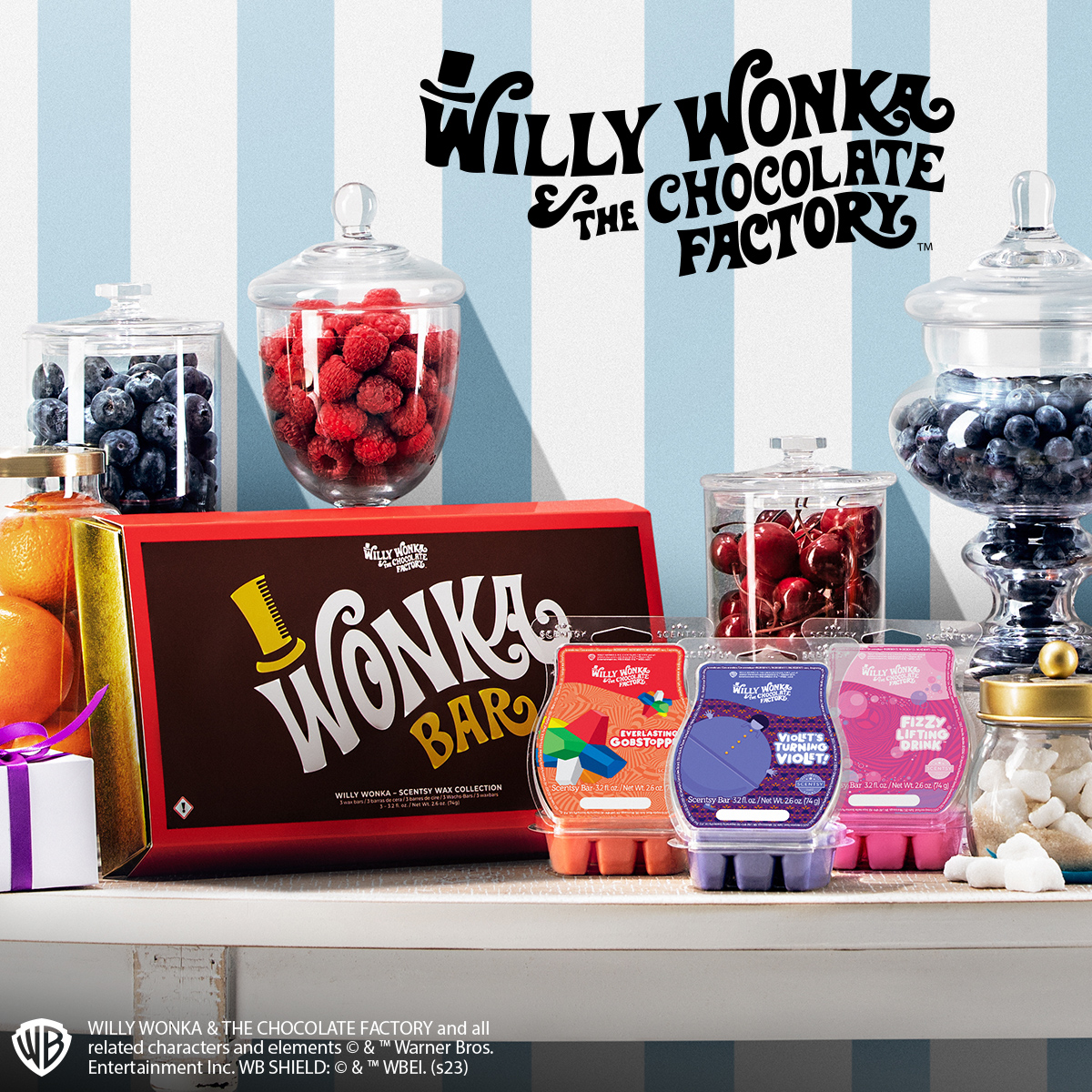 Willy Wonka Scentsy Bar Collection